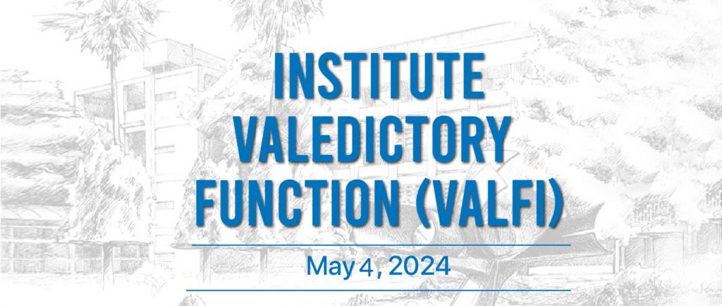 Institute Valedictory Function (Valfi) - Indian Institute of Technology ...