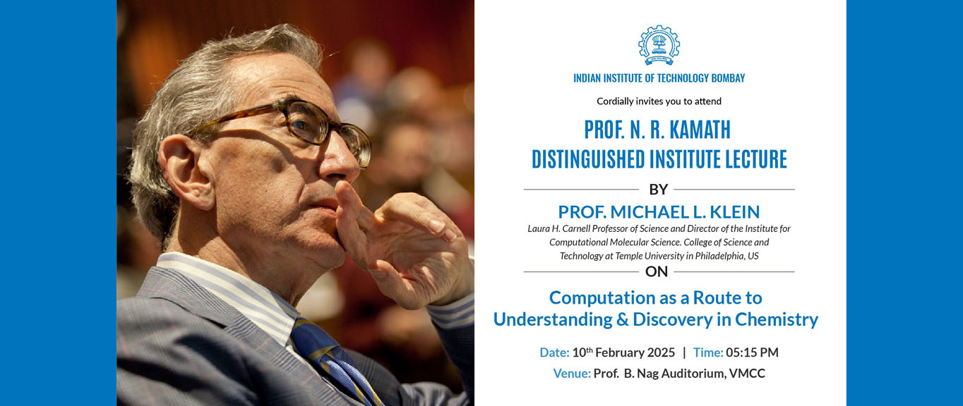 LECTURE SERIES - Indian Institute of Technology Bombay